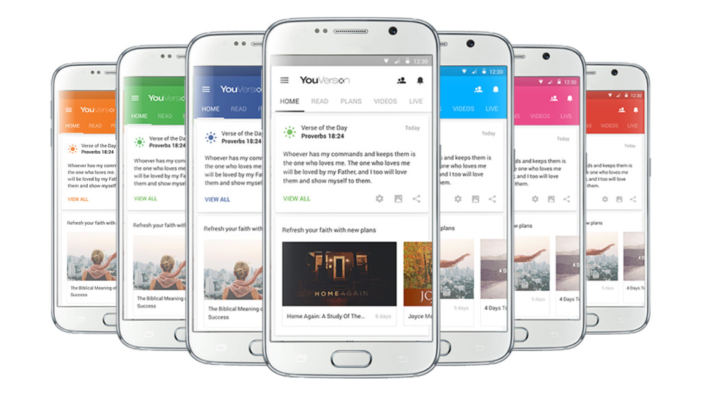 Now on Android: The All-New Bible App - YouVersion